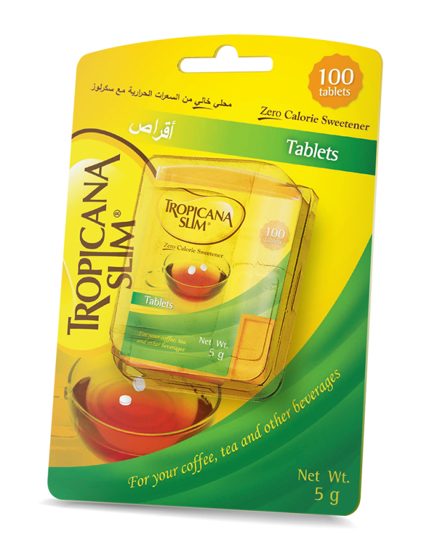 TROPICANA SLIM ZERO CALORIE SWEETENER DIET TABLET - Tropicana Slim